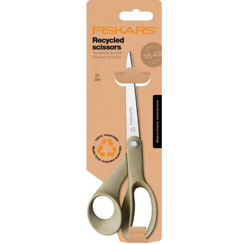 Рециклирана обща ножица Fiskars, 21 см - eMAG.bg