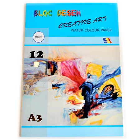 Arhi Design Akvarell rajztömb, A3 - eMAG.hu