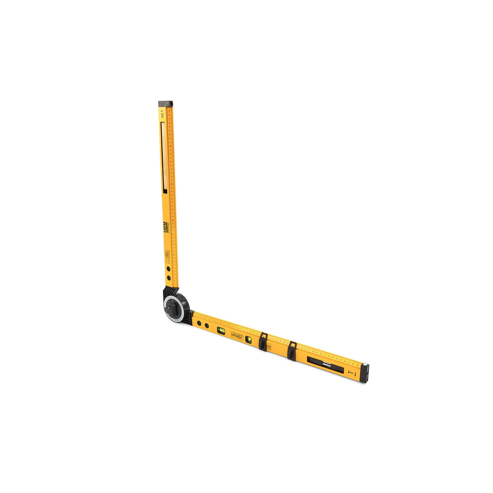 Vinclu, HBM, echer reglabil cu nivela, 2x500 mm - eMAG.ro