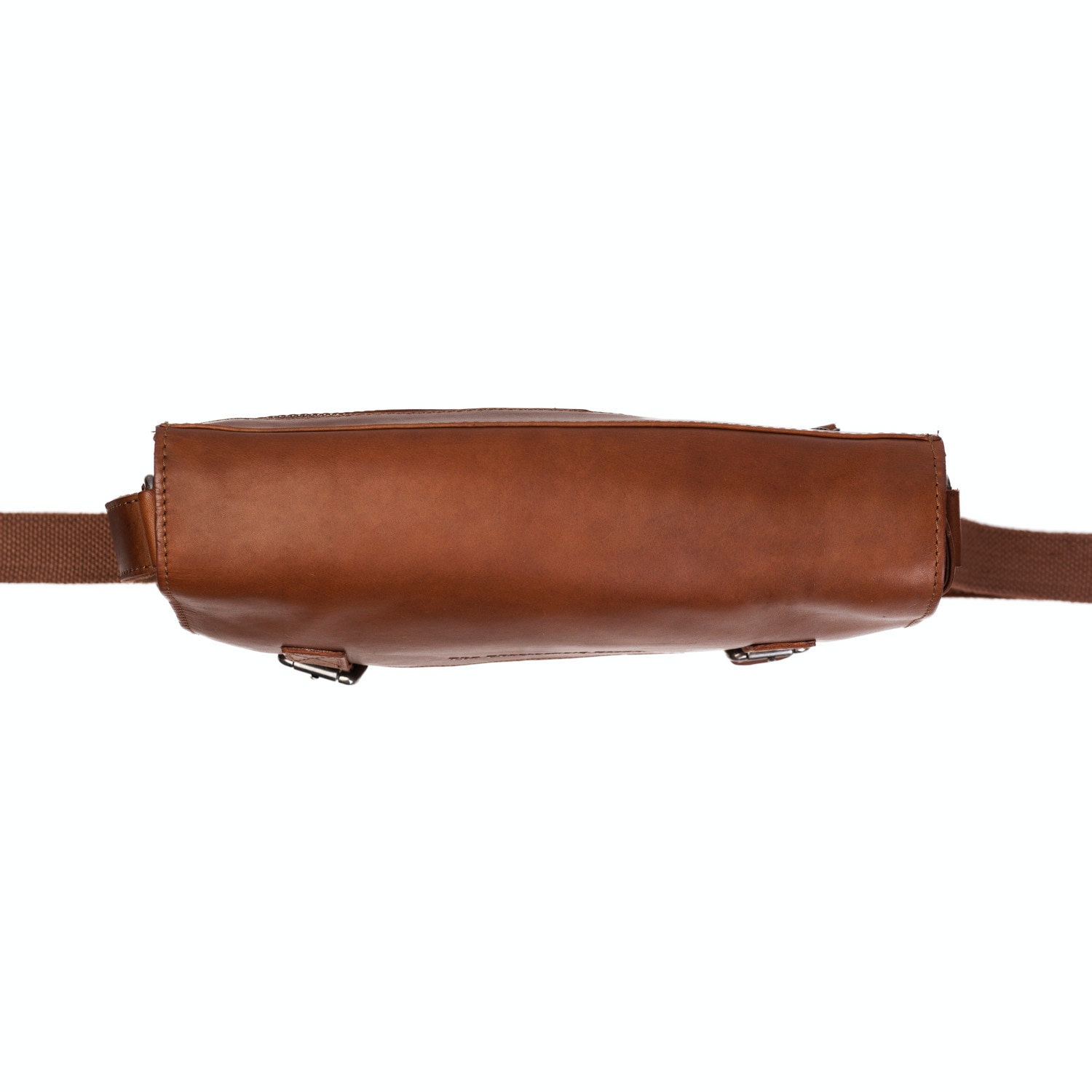 Мъжка чанта за рамо Chesterfield, Bay, естествена кожа, кафяв коняк ...