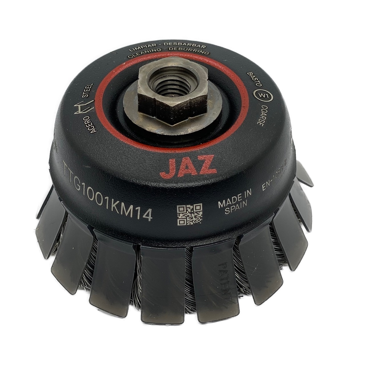 Perie Cupa Toroane cu Protectie Ø 100mm, JAZ, sarma otel 0,50mm, M14 ...