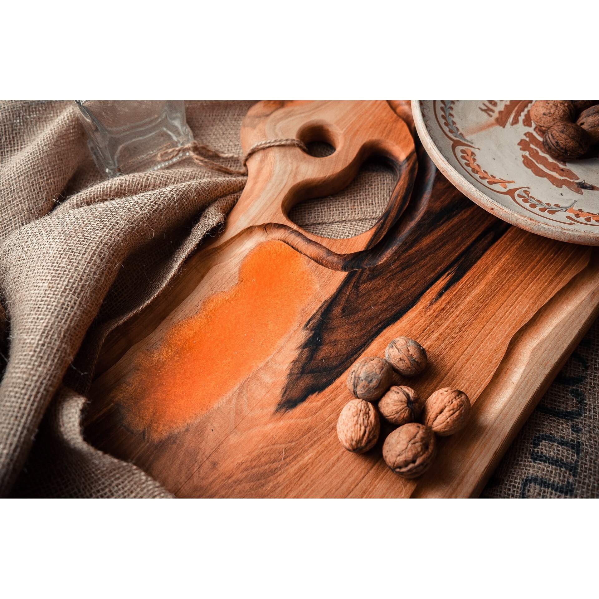 Tocator Pupazan din lemn de nuc Special 50x50x2cm (7810) - eMAG.ro