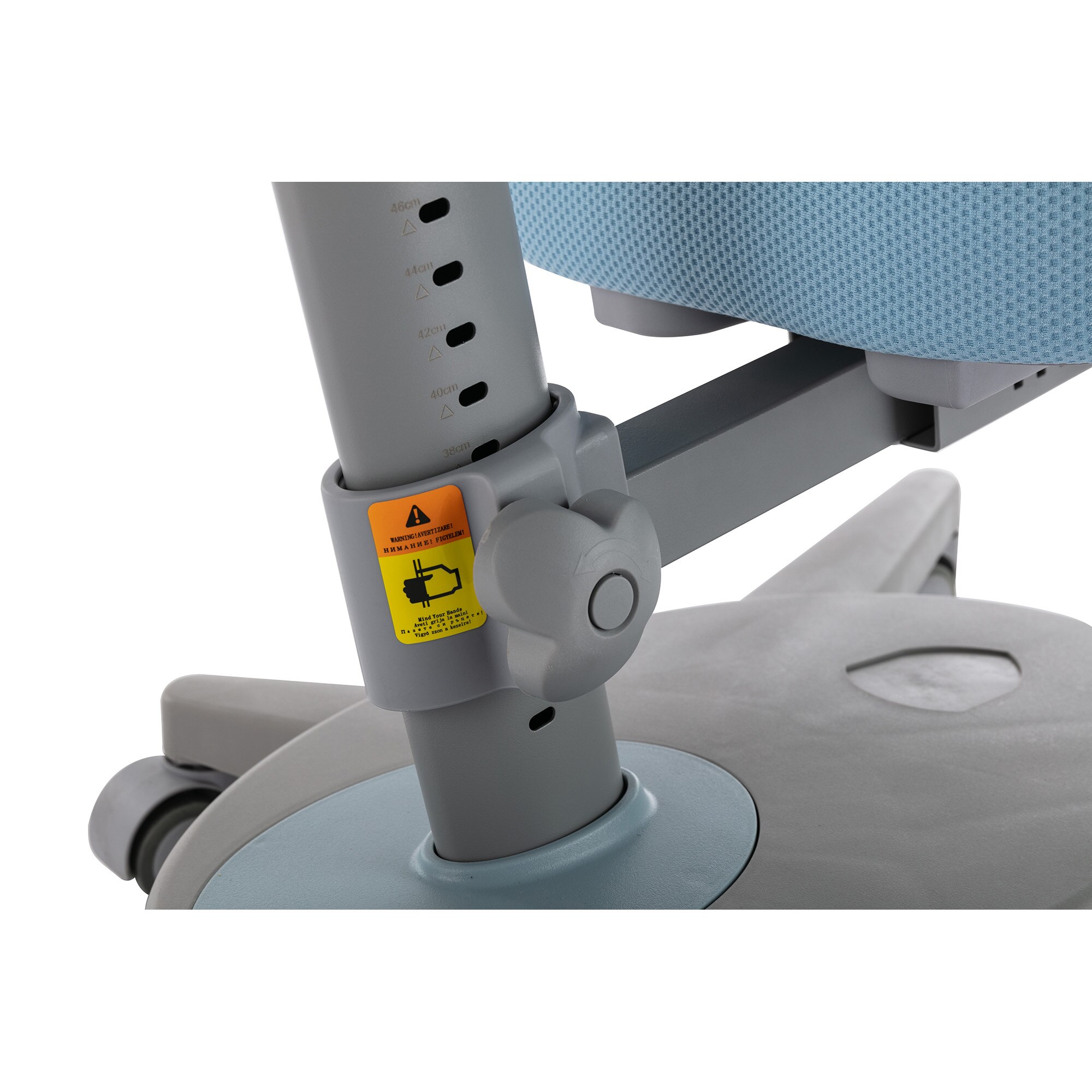 Scaun birou ergonomic copii, Kring Pierre, spuma cu memorie, roti ...