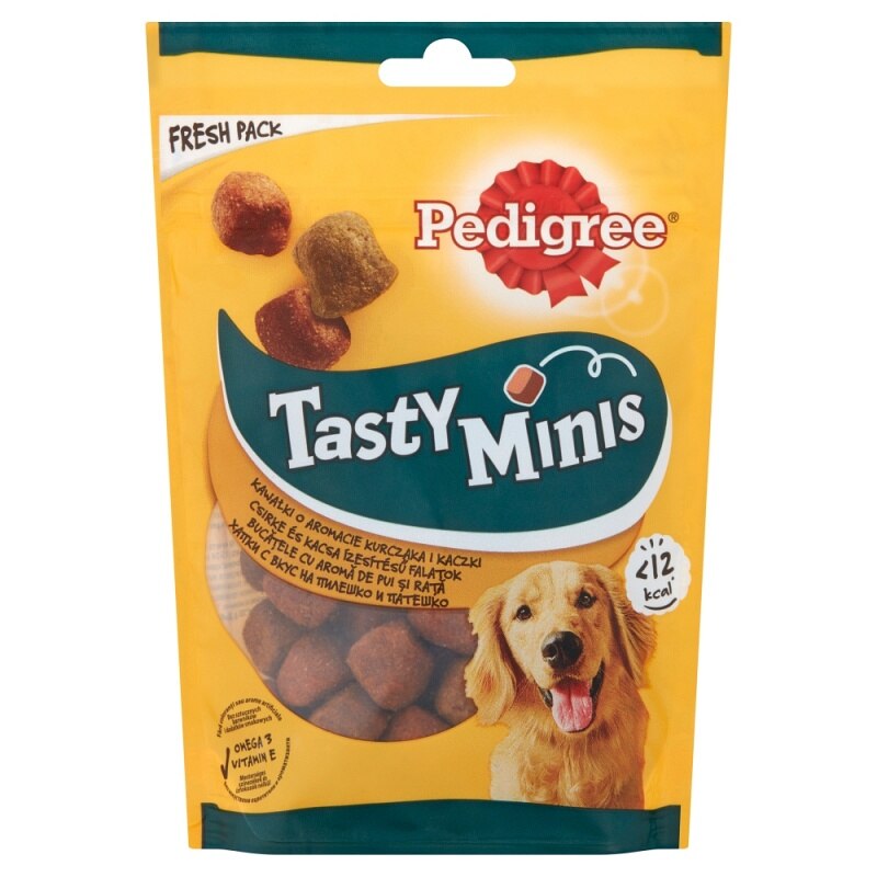 Pedigree Tasty Minis 130g Chewy Cubes kutya jutalomfalat - eMAG.hu