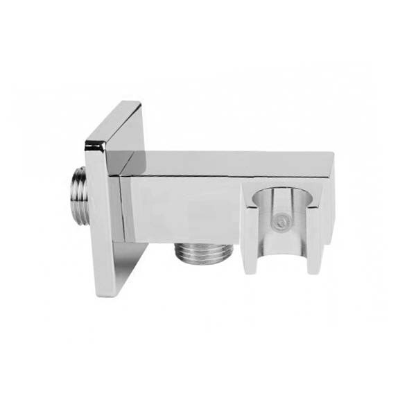 Suport directional pentru para dus, Patrat, Argintiu - eMAG.ro