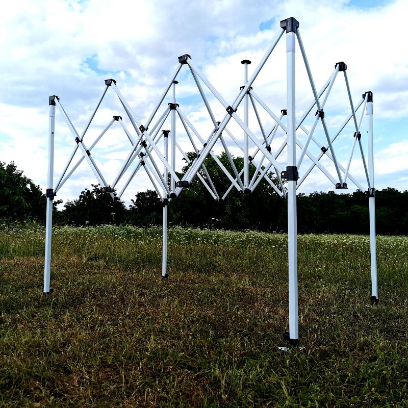 Cort pavilion pliabil 2x3m, bej - eMAG.ro