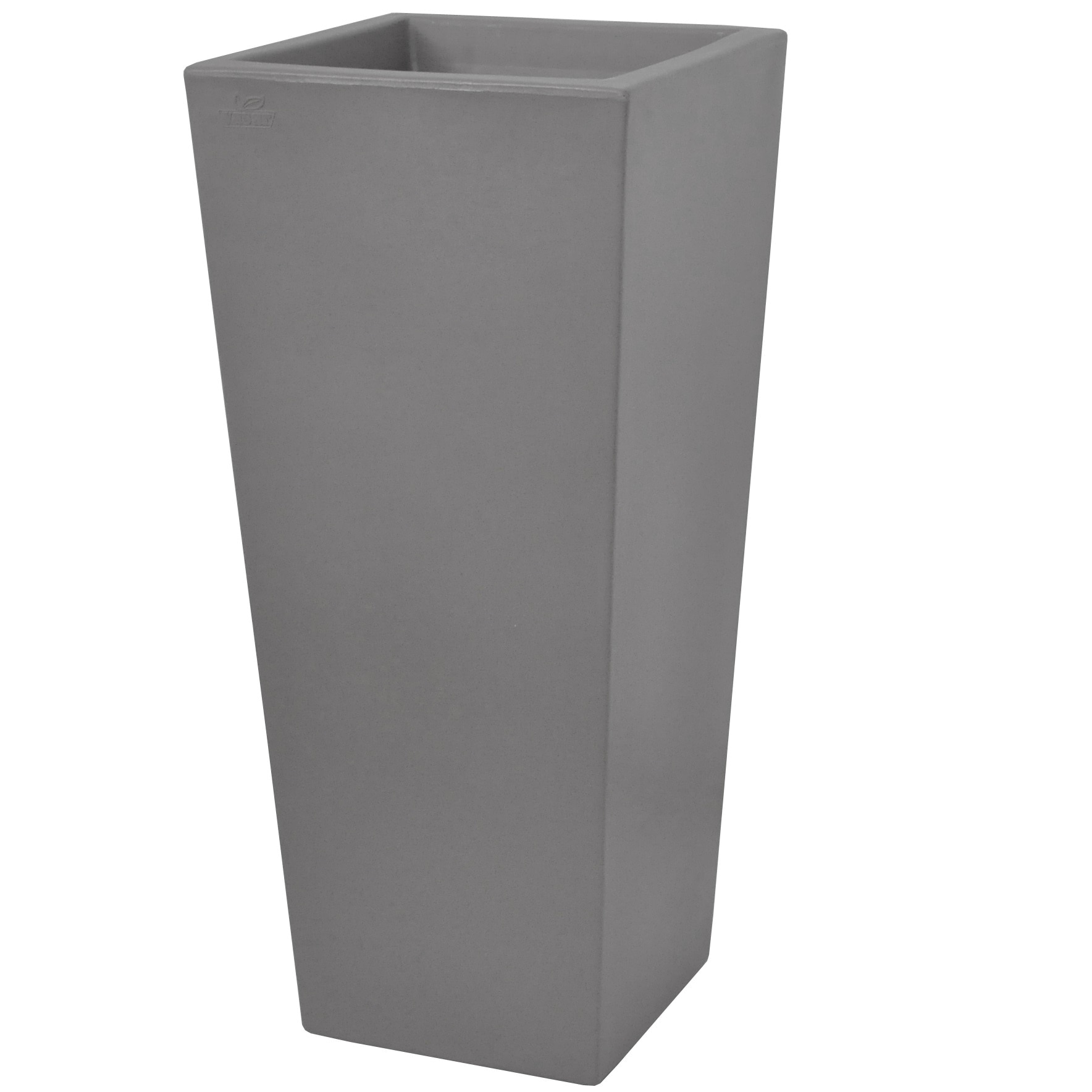 Ghiveci inalt Cecina, gri, 30 l, 38 x 85 cm - eMAG.ro