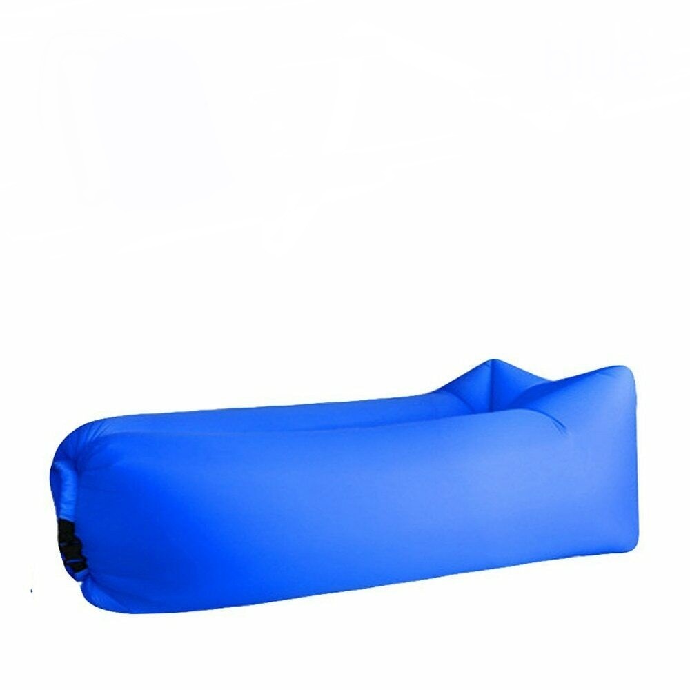 Saltea gonflabila tip sezlong Lazy Bag, culoare bleumarin teleMAG - eMAG.ro