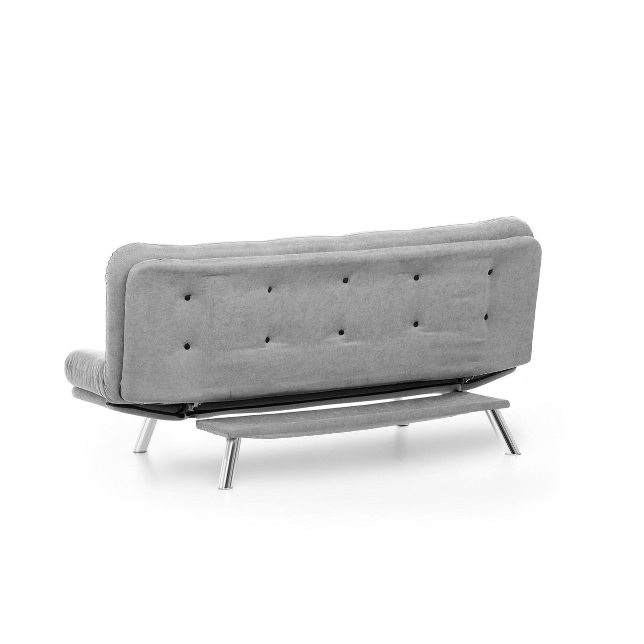 Разтегателен диван Futon Misa Sofabed, 3 местен, 198 x 128 см, Метал ...
