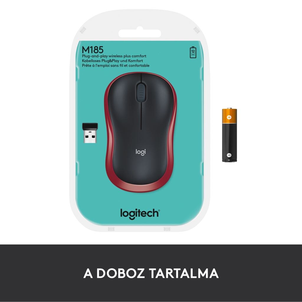 Mouse fara fir, Logitech, Negru - eMAG.ro