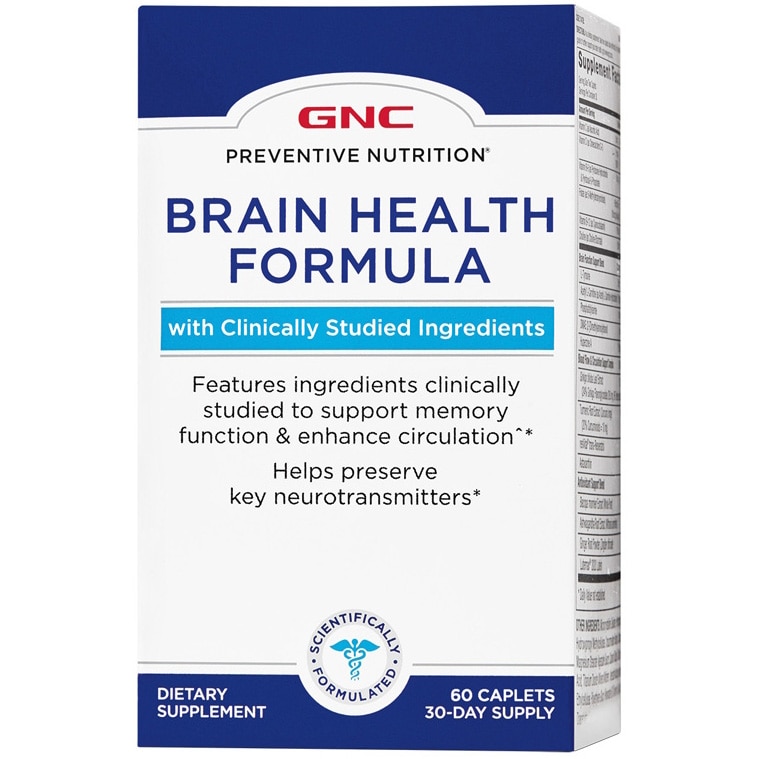 GNC Preventive® Nutrition Brain Health, Formula Pentru Sanatatea ...