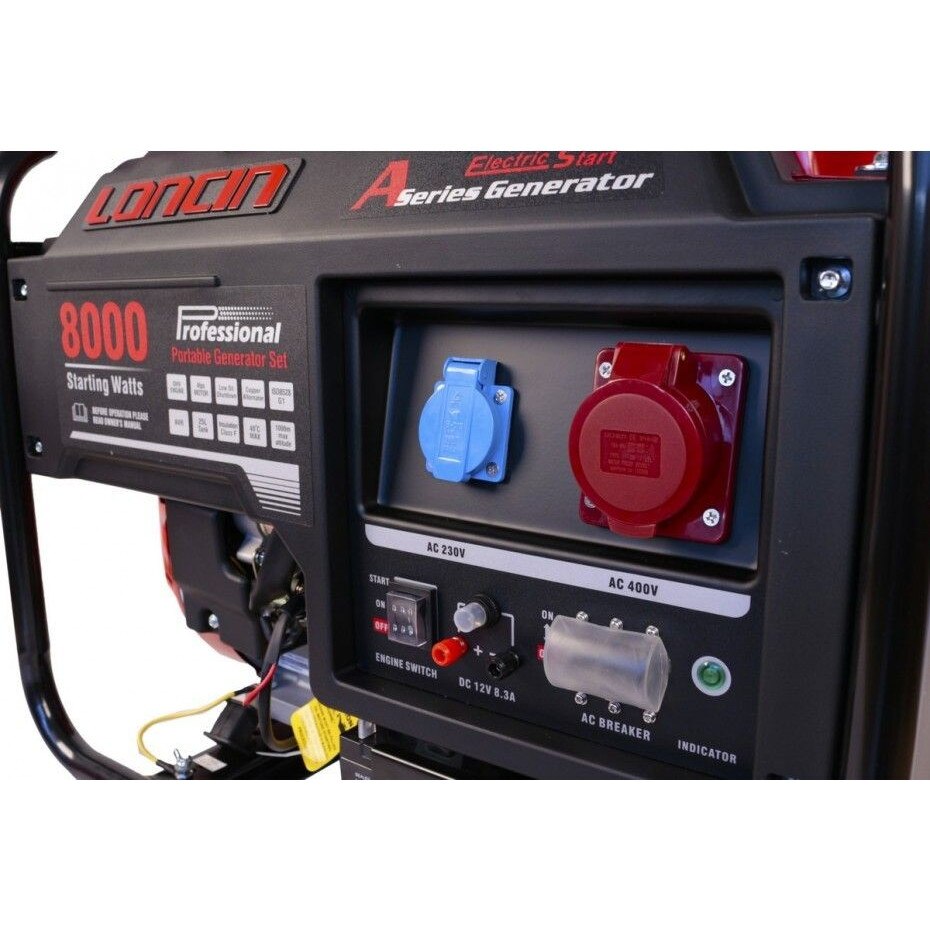 Generator Loncin 7 KW, 380 V a-sERIES, LC8000D-A, 4 T - eMAG.ro