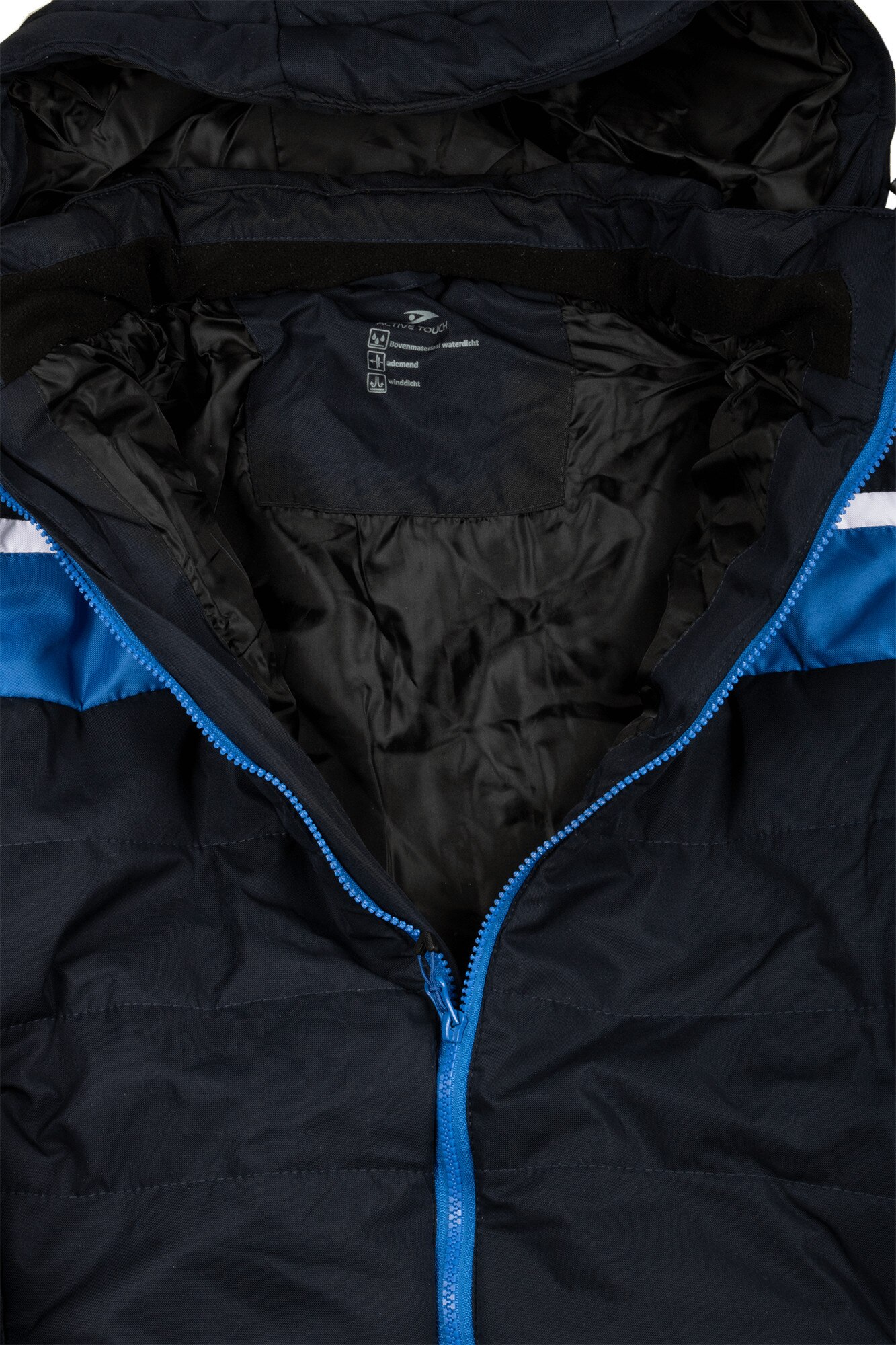 Ски яке Active Touch, мъжко, на райе, многоцветно, М - eMAG.bg