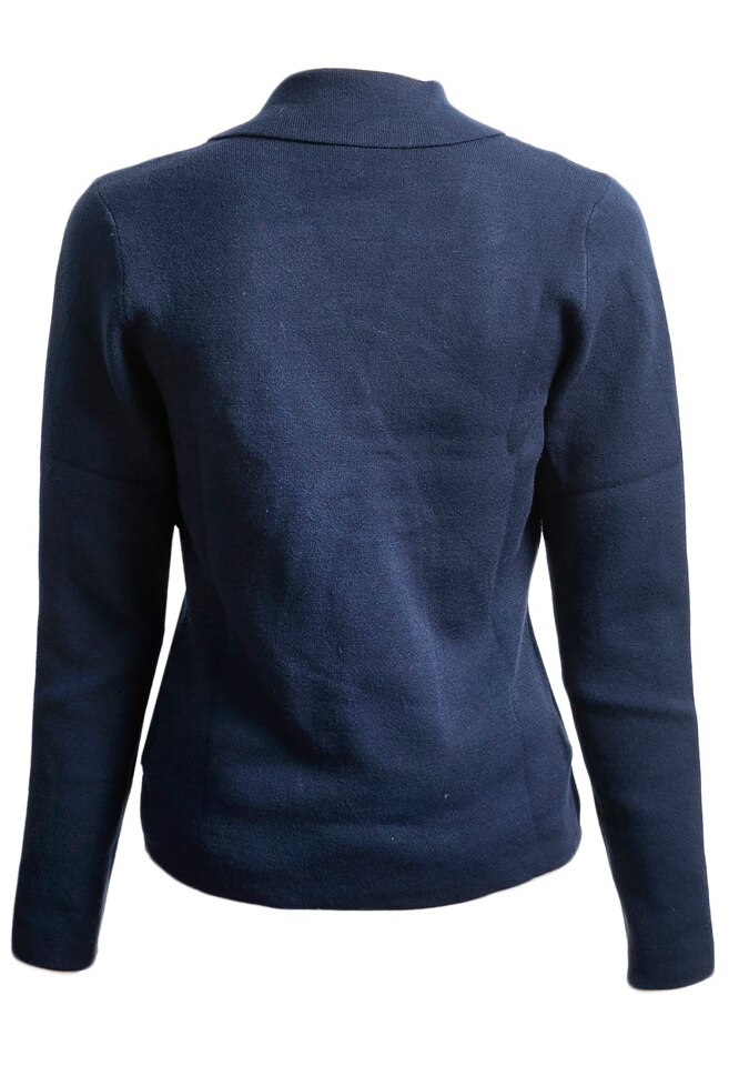 Sacou femei cu nasturi, Tom, Navy, 40 - eMAG.ro