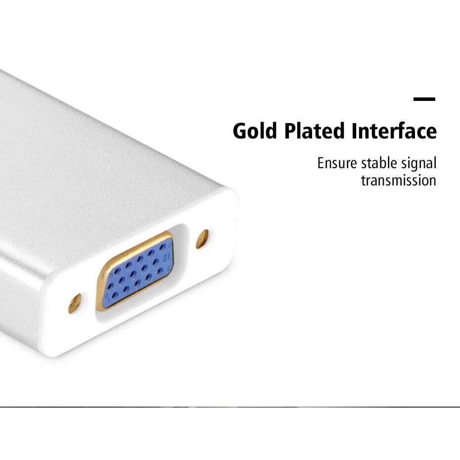 Adaptor DP (Display Port) la VGA TechONE™, port Tata-Mama, Full HD ...