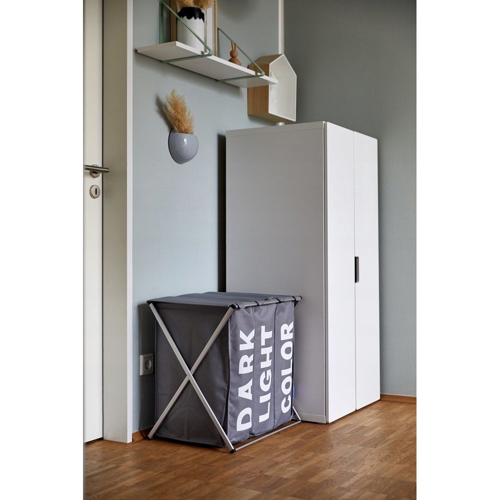 Cos rufe, Zola®, din material textil,3 compartimente,capac si manere ...