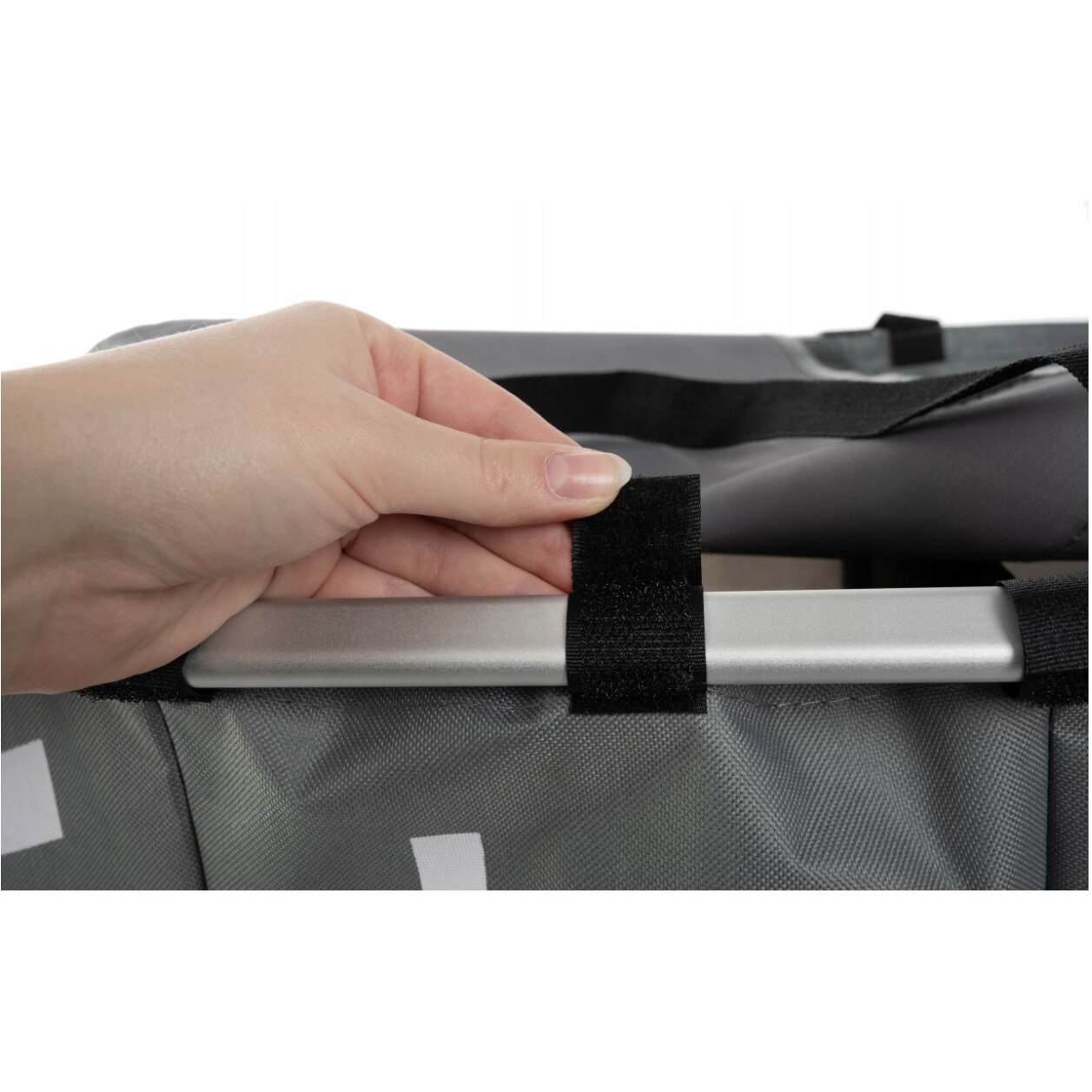 Cos rufe, Zola®, din material textil,3 compartimente,capac si manere ...