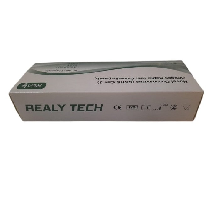 Realy Tech COVID 19 Antigén gyors teszt, 1 db, Professzionális ...