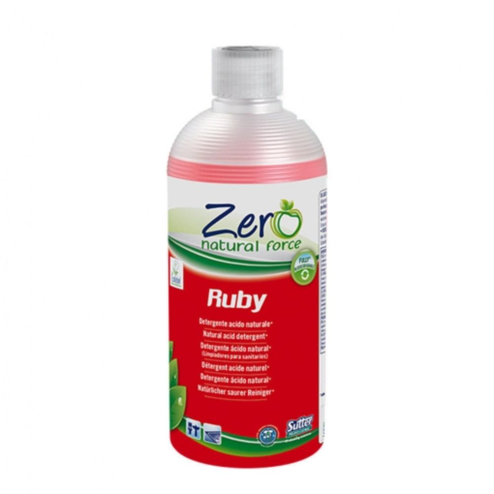 Solutie Detergent cu Acid Natural, Sutter Ruby, pentru Obiecte Sanitare, 500 ml - eMAG.ro