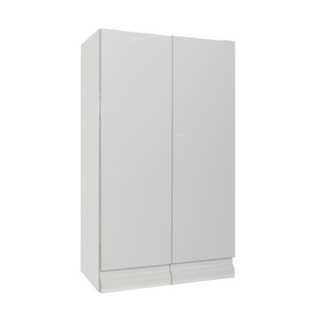 Dulap baie Badenmob 786, 2 rafturi, MDF, PAL, 68x40x21.5 cm, RAL 7044 ...