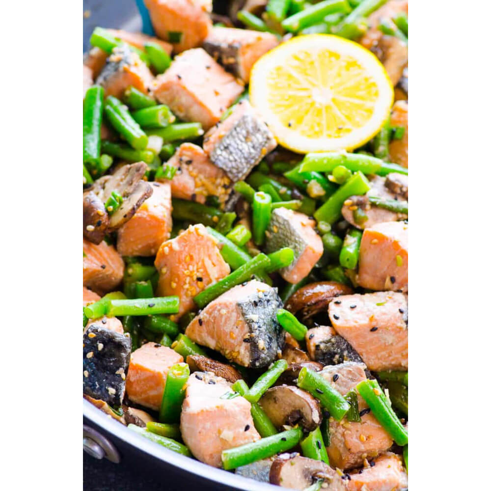 Somon File in Ulei cu Legume, Home Garden, 170 g - eMAG.ro