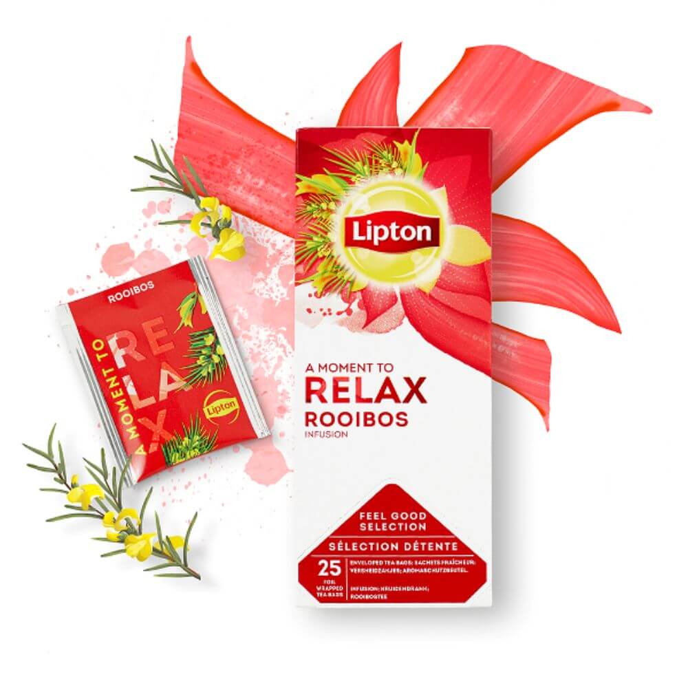 Ceai de Rooibos Lipton, 25 Plicuri/Cutie - eMAG.ro