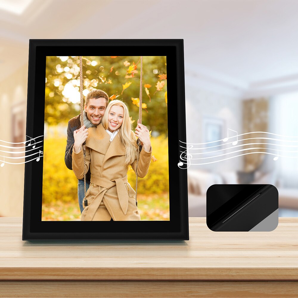 Rama foto digitala Aeezo, 10 ", Wi-Fi, 16 GB, Ecran tactil IPS 2K Full ...