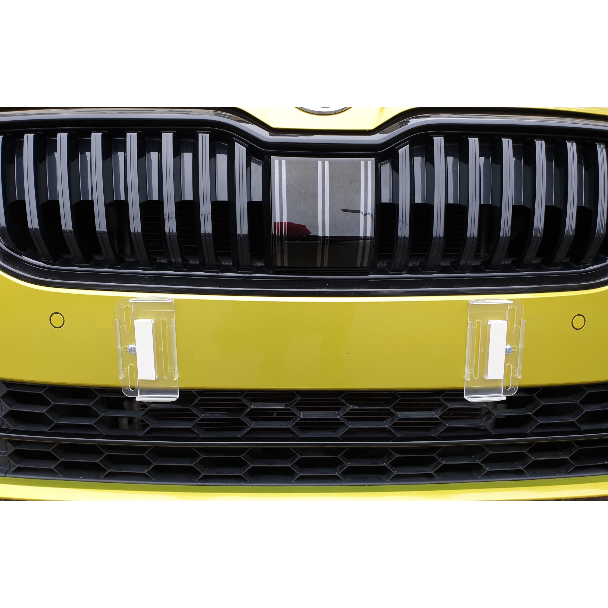Set suport placute numar inmatriculare auto Premium Super Slim - 4 ...