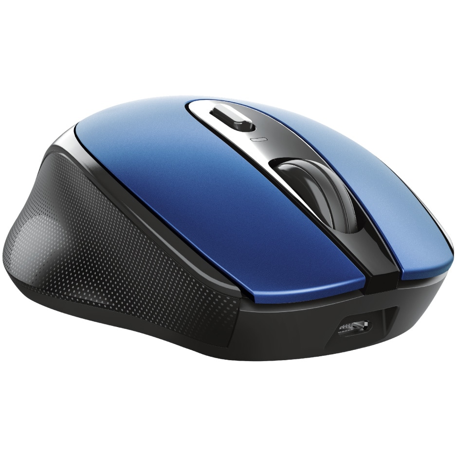 Mouse wireless Trust Zaya, ambidextru, reincarcabil, Albastru - eMAG.ro