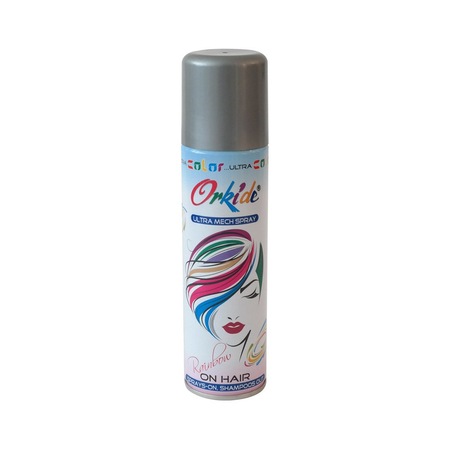 Spray nuantator argintiu pentru par Orkide Ultra Mech 150ml - eMAG.ro
