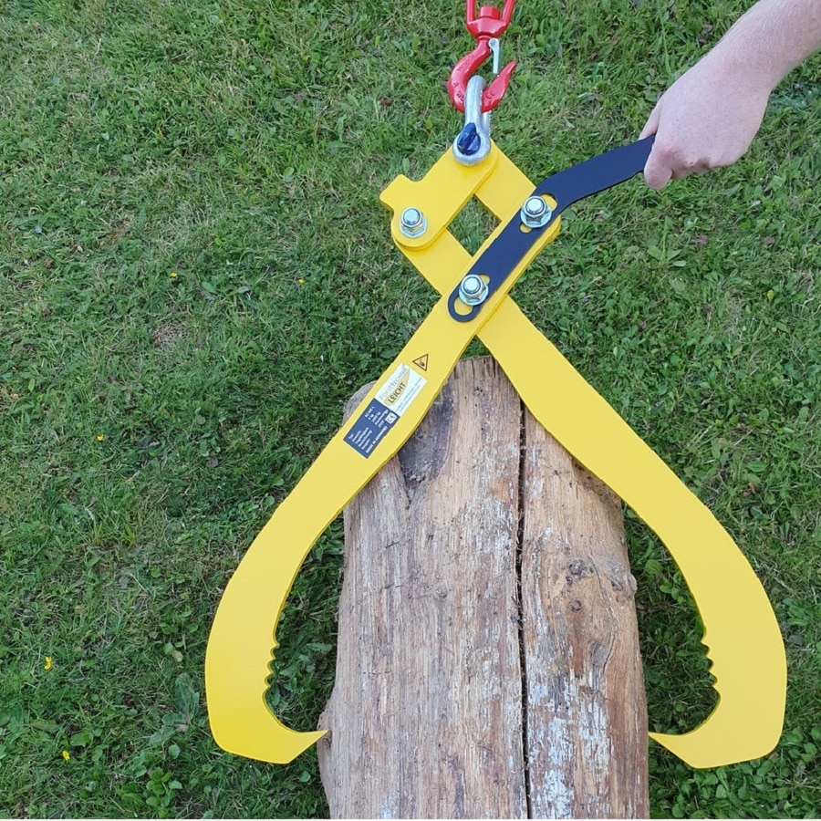 Cleste pentru busteni, Forsttechnik Leicht, Dublu, Deschidere 75 cm ...