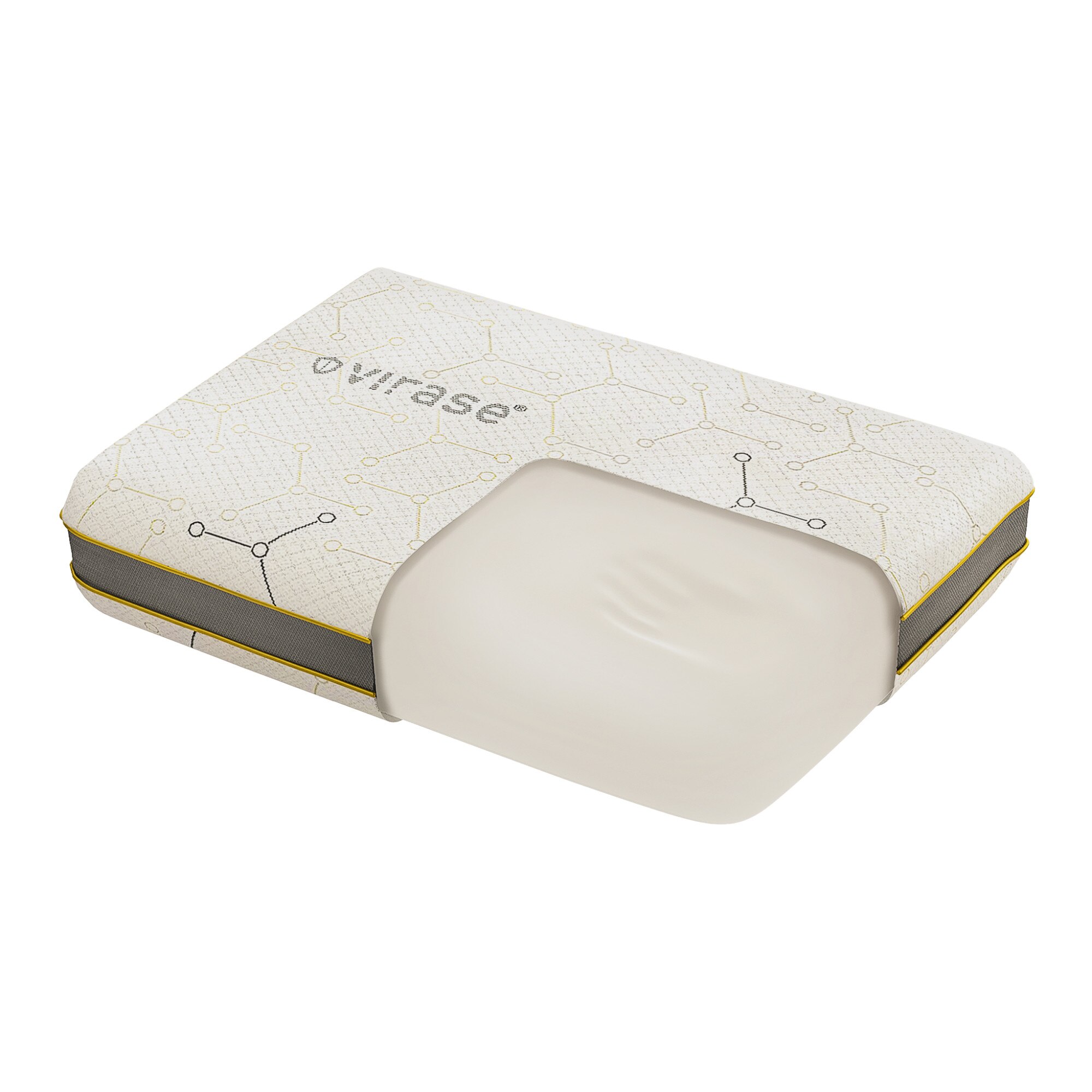 Възглавница Medico Plus Virase Antiviral Cool Gel Memory, 62X39X11,5 cm ...