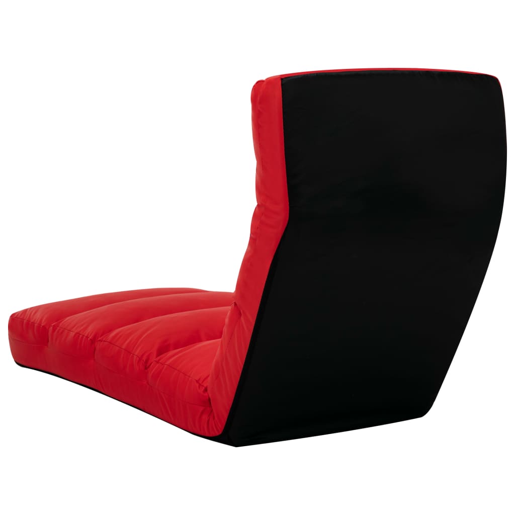 Scaun pliabil de podea, vidaXL, Piele artificiala, 175 x 56 x 20 cm ...
