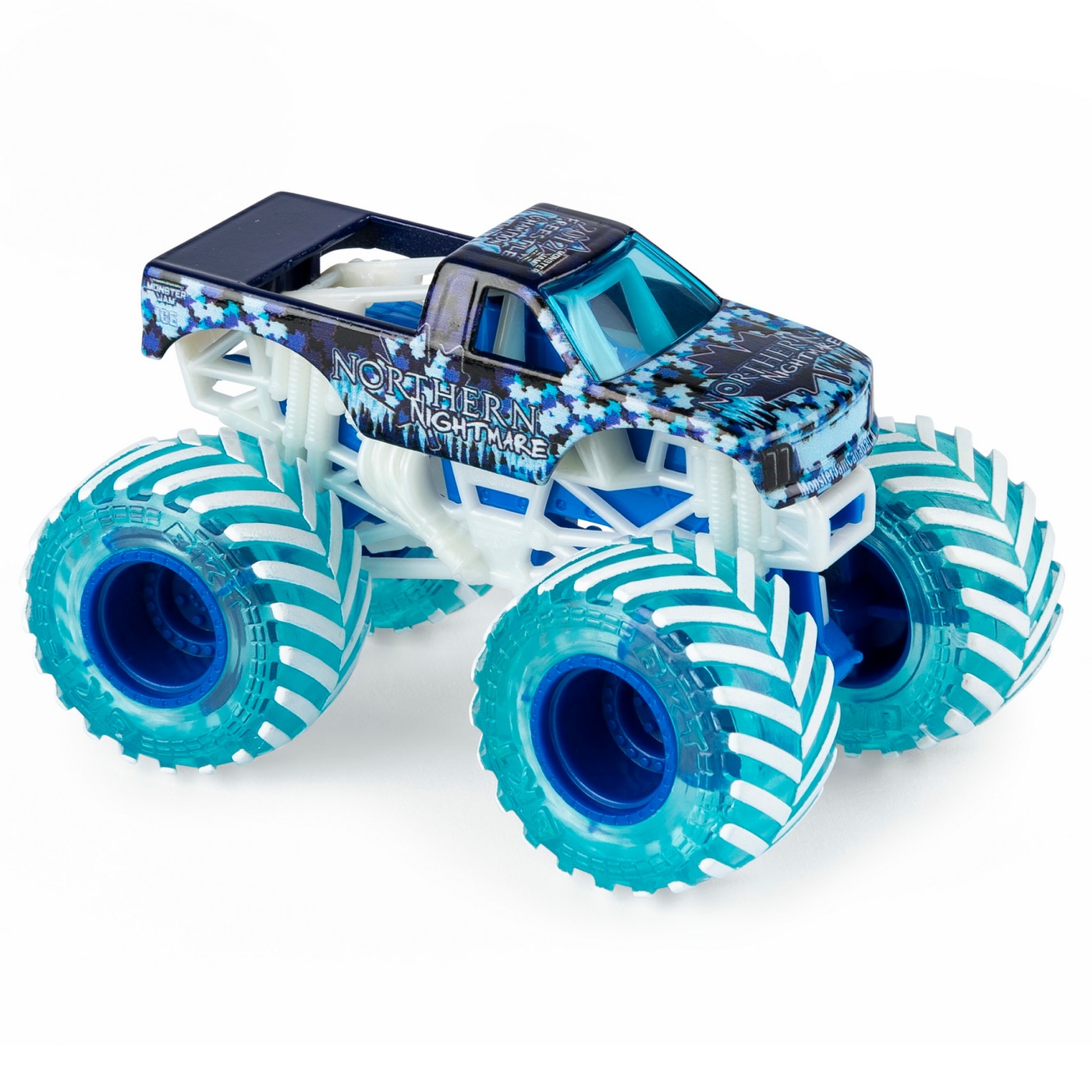Masinuta Monster Jam - Fire And Ice, Northern Nightmare, 1:64 - eMAG.ro