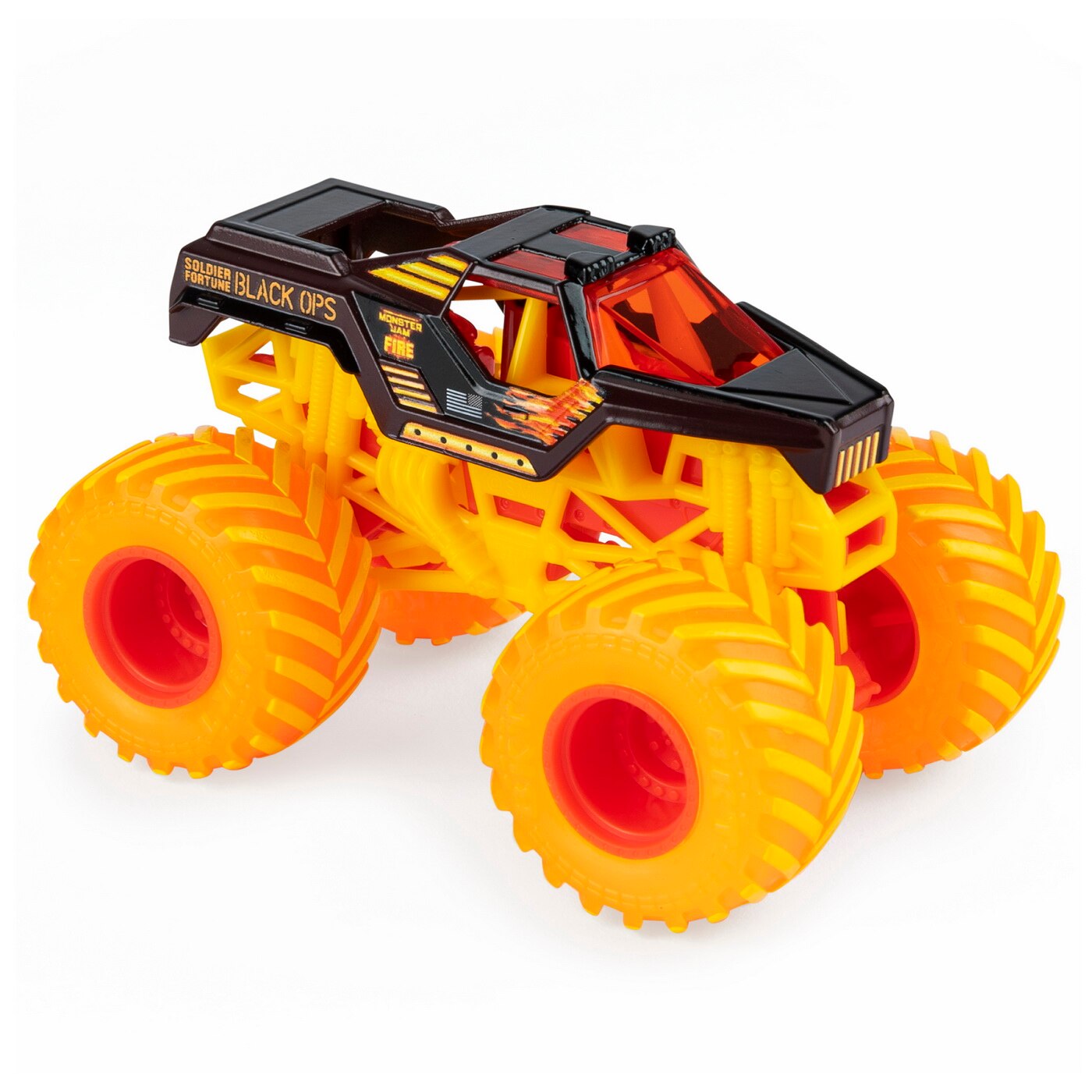 Количка Monster Jam - Fire And Ice, Soldier Fortune Black Ops, 1:64 ...
