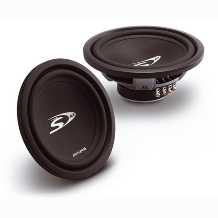 Subwoofer auto Alpine SWE-1242, 250W RMS - eMAG.ro