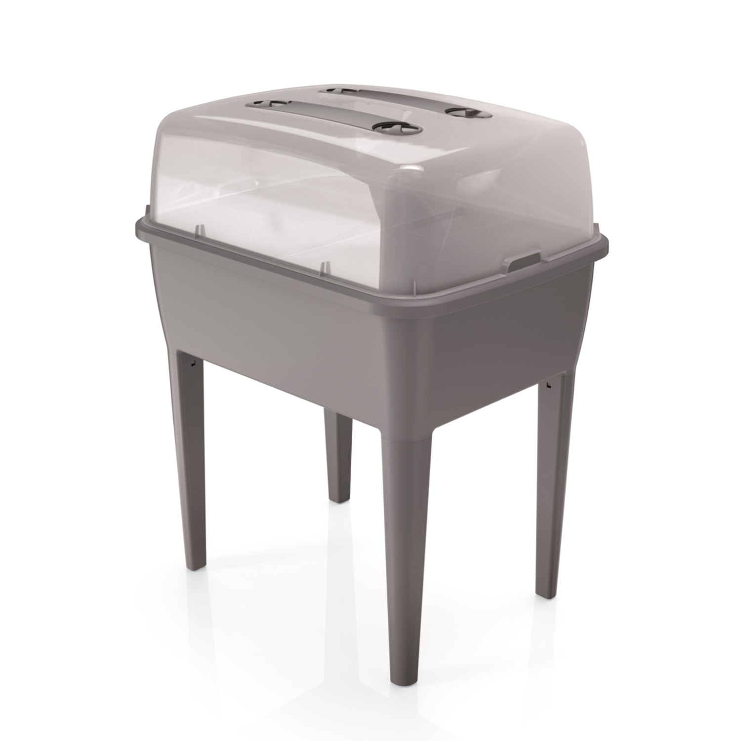 Set minisera Respana Planter DREP770W, gri, 77 x 58 x 96.3 cm - eMAG.ro