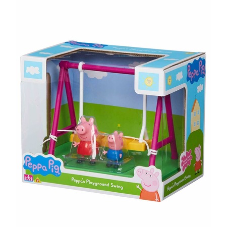 Set figurine Peppa Pig - Playground Swing - eMAG.ro