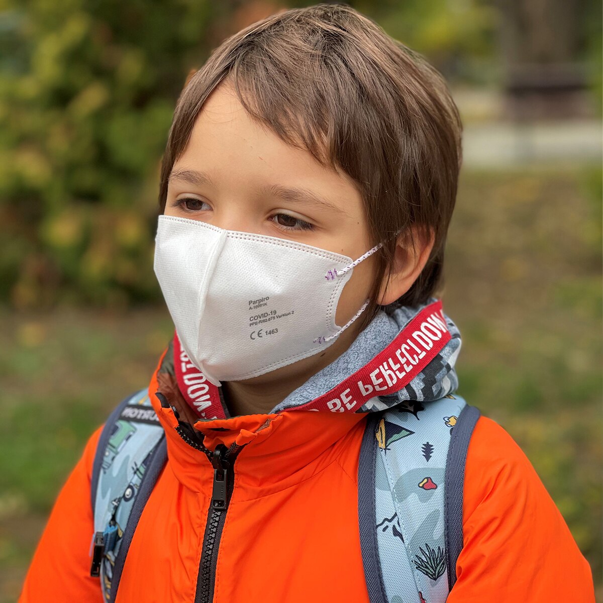 Set 3 Masti Protectie Copii Certificate CE COVID 19, Echivalent Masca ...