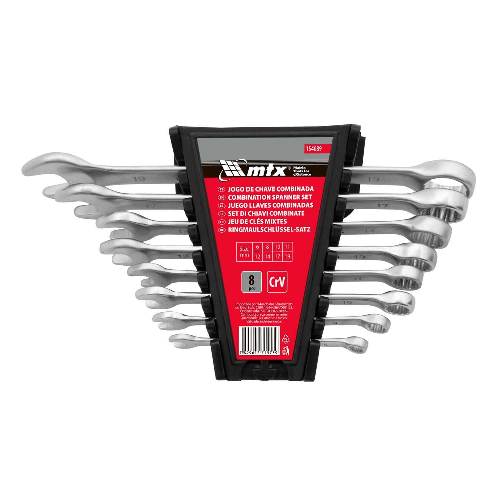 Set 8 chei fixe, MTX, 6-19 mm - eMAG.ro