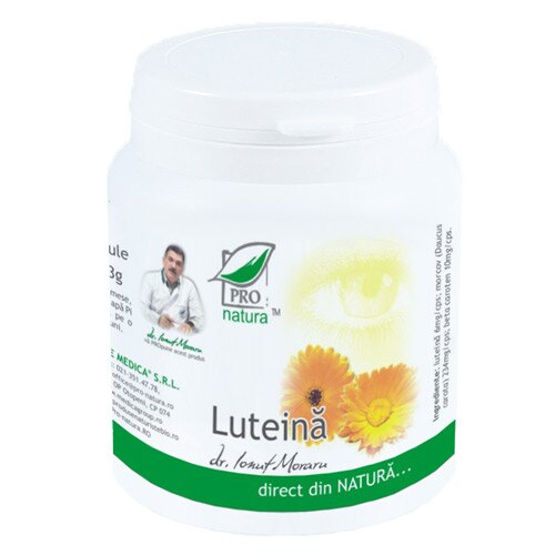 Supliment alimentar Luteina, Pro Natura, 200 Capsule - eMAG.ro