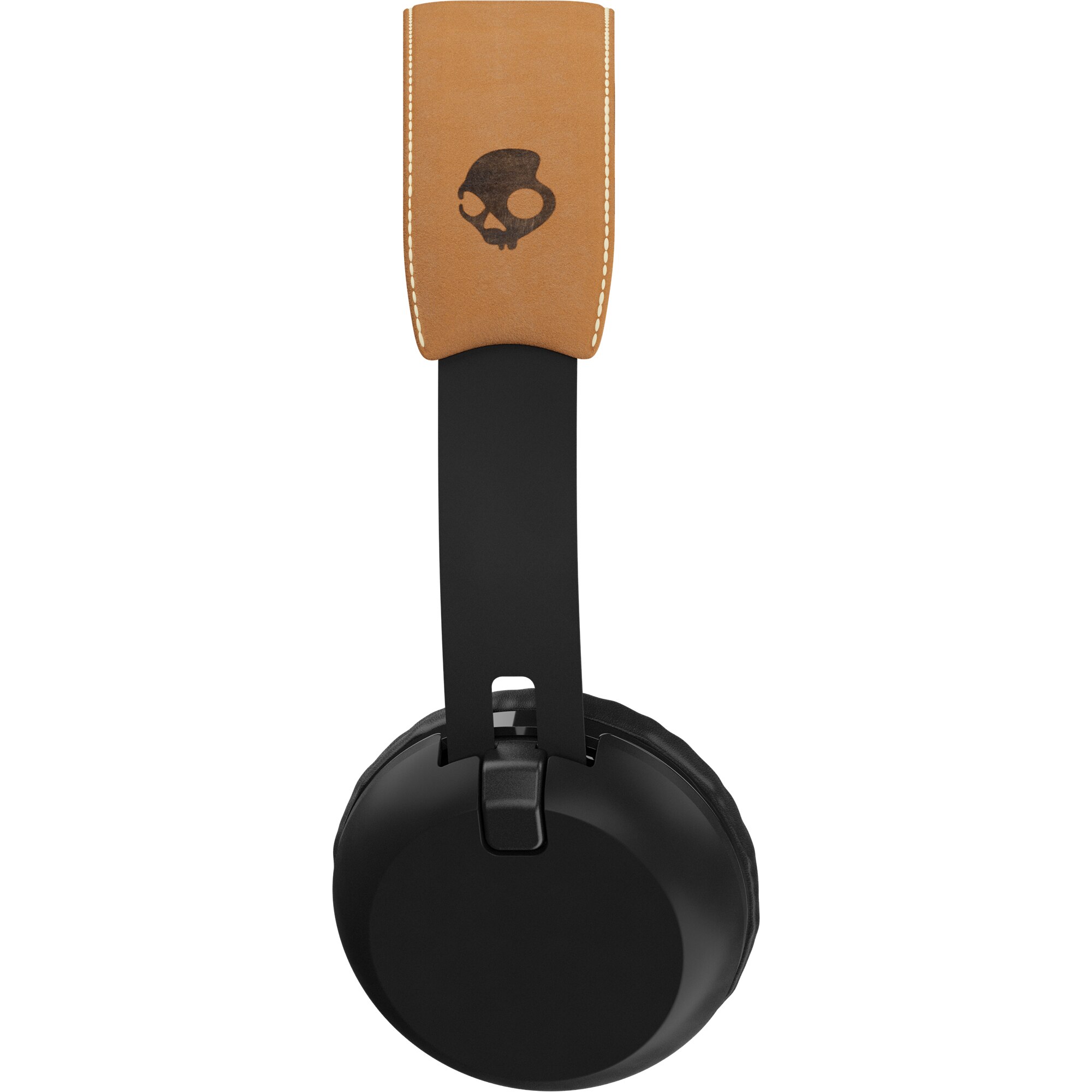 Casti Audio On Ear Mic Skullcandy Bt Wireless Black/Black/Tan - eMAG.ro