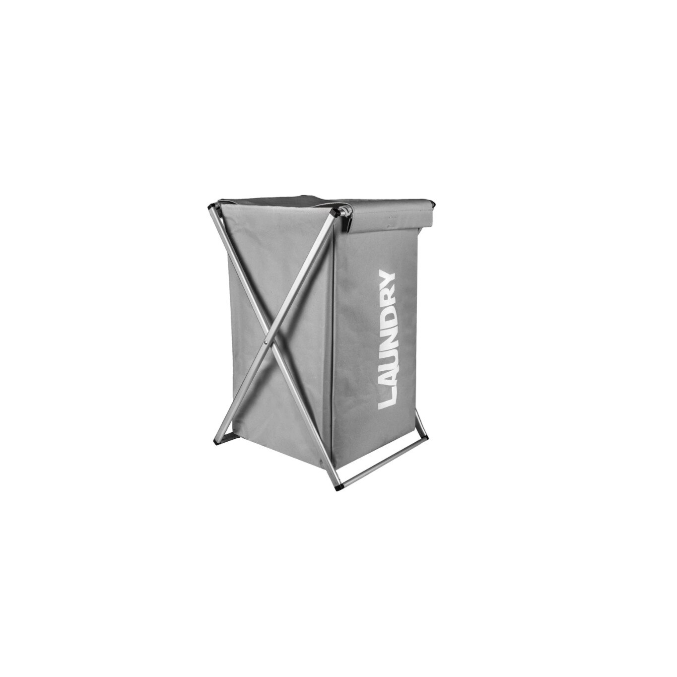 Cos textil pentru rufe, 57 cm, Gri, Zagato® - eMAG.ro