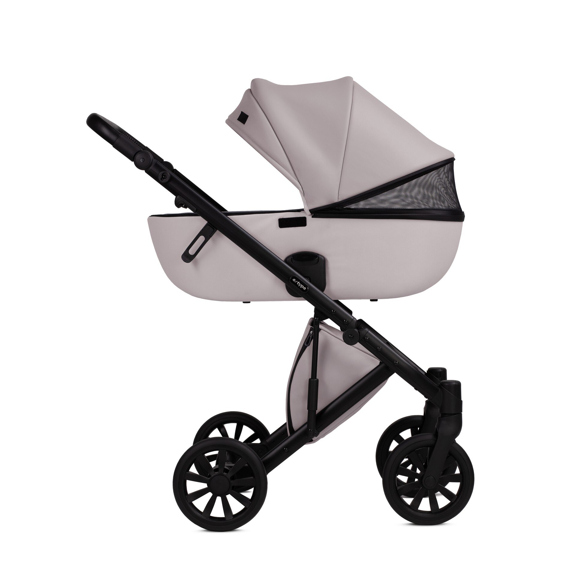 Детска количка, Annex Baby, E/Type 3in1, Pearl, Purple/Grey - eMAG.bg