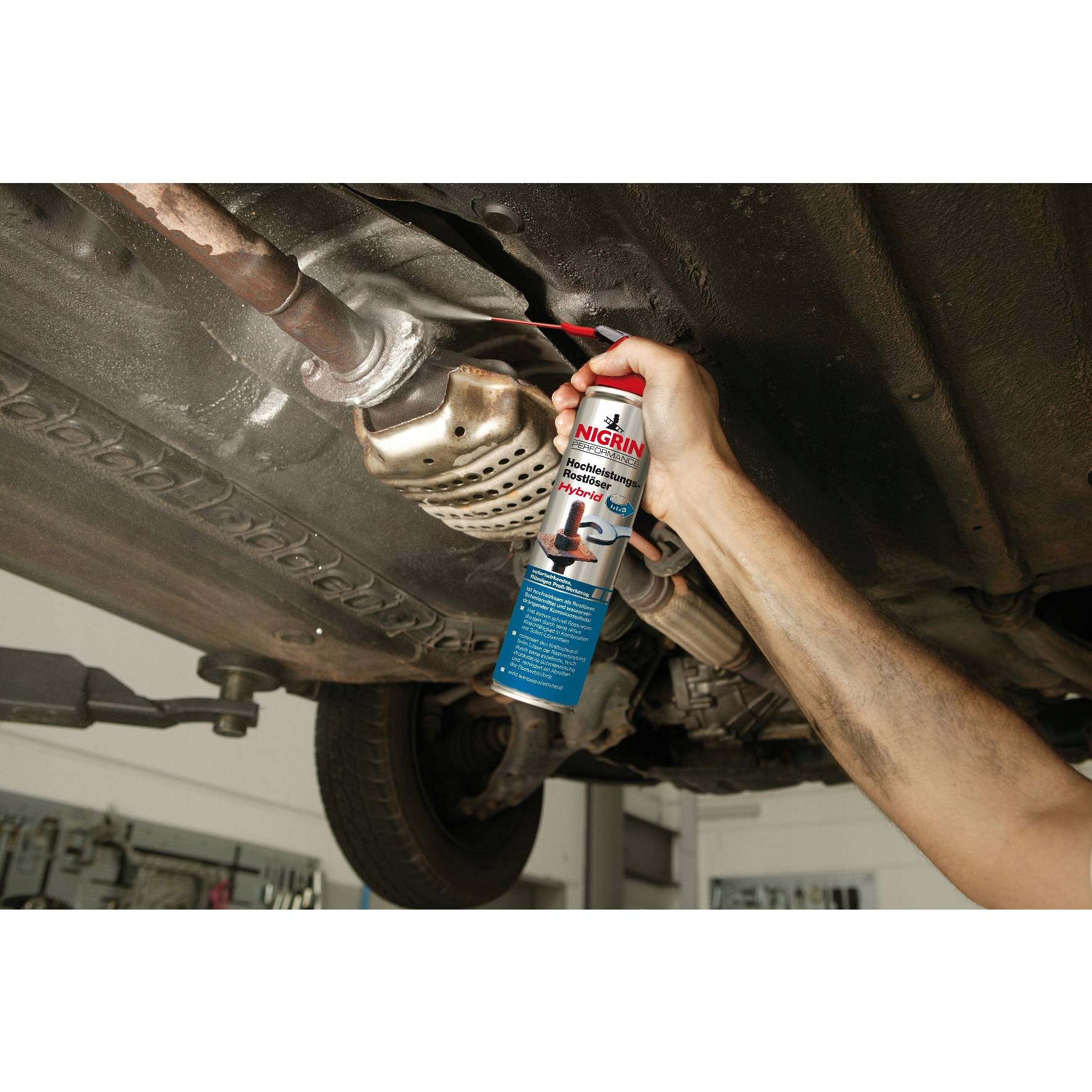 Spray antirugina si degripant cu aplicator, Nigrin Performance ...
