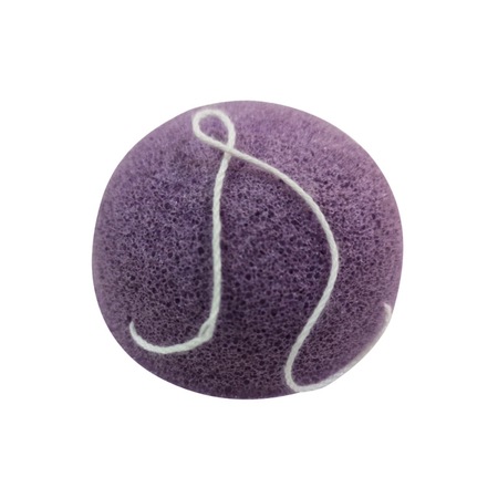Burete natural de konjac, cu extras de Lavanda, 7.5 cm, Rotund - eMAG.ro