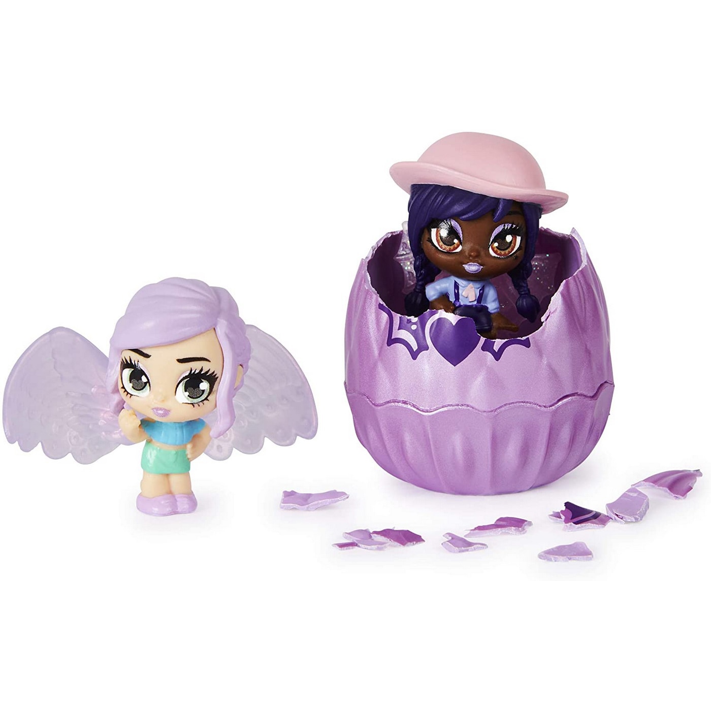 Комплект 2 фигурки Hatchimals - Mini Pixies, Пеперуди и светулки - eMAG.bg