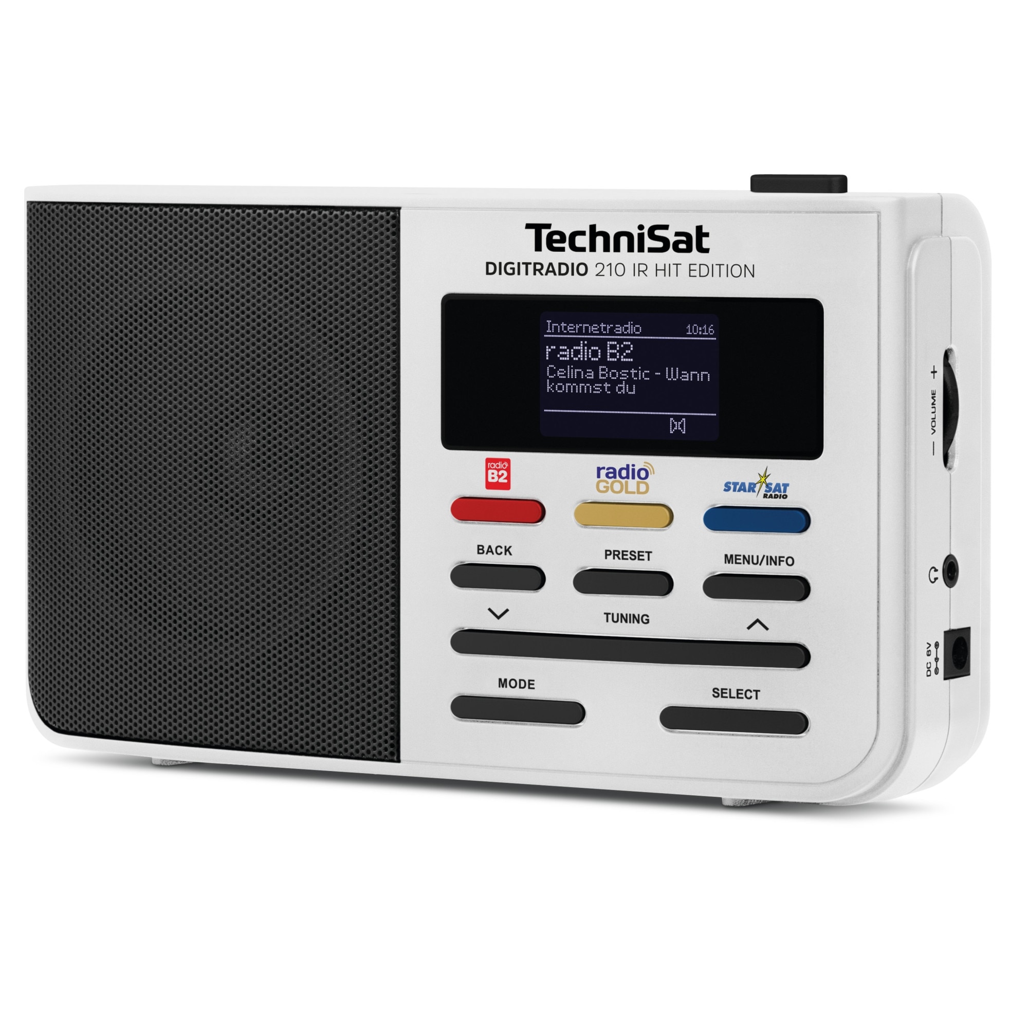 Radio portabil, DIGITRADIO 210 IR HIT EDITION, DAB+, FM si Internet ...