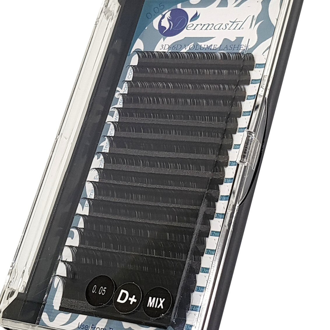 Gene false 3D-6D, Dermastil, fir cu fir, 0,05 DD Mix, matase ...