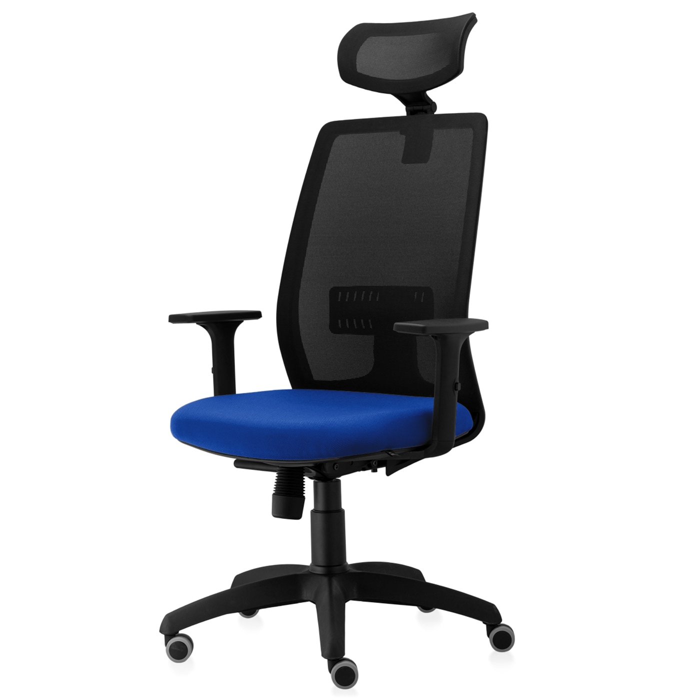 Scaun ergonomic de birou TRAFFIC CHAIRS CONCEPT, mesh Negru, sezut ...